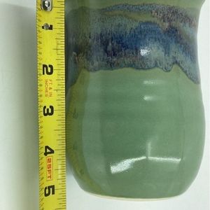 Handmade | Dining | Neher Clay In Motion Hand Warming Mug Cup Pottery ...